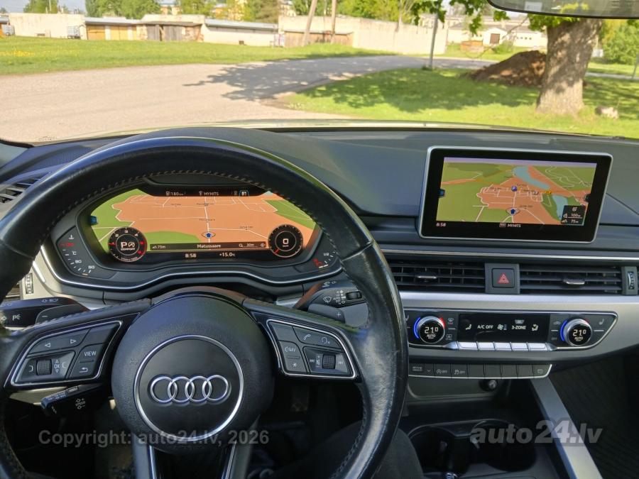 Grey Audi A4 2016 in Voru, with an engine capacity of 2.00 L and mileage of 111 thousand km for 14900 €, photo 13 on AUTOMOTO.COM.LV