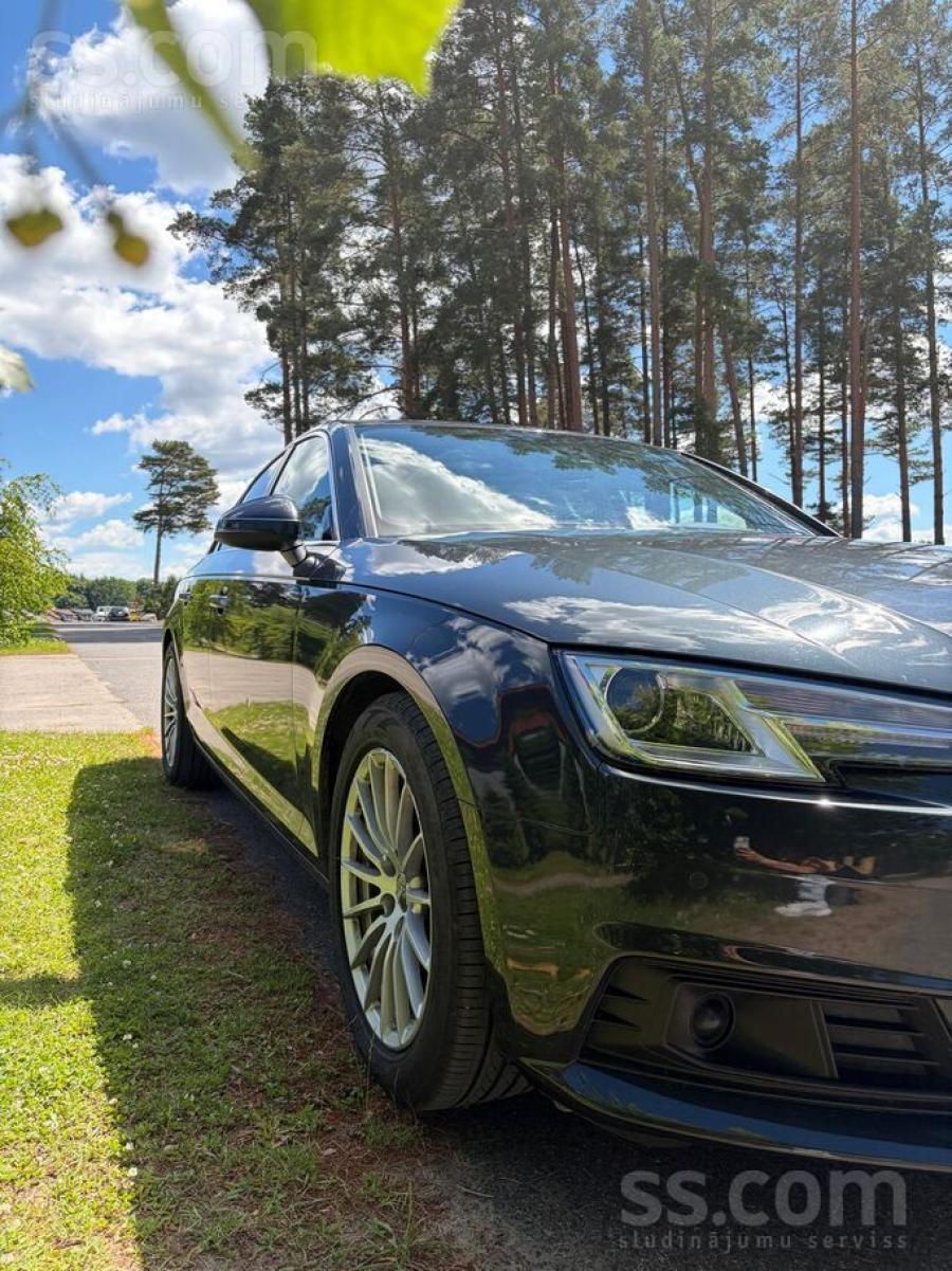 Grey Audi A4 2016 in Riga, with an engine capacity of 2.00 L and mileage of 177 thousand km for 14500 €, photo 4 on AUTOMOTO.COM.LV