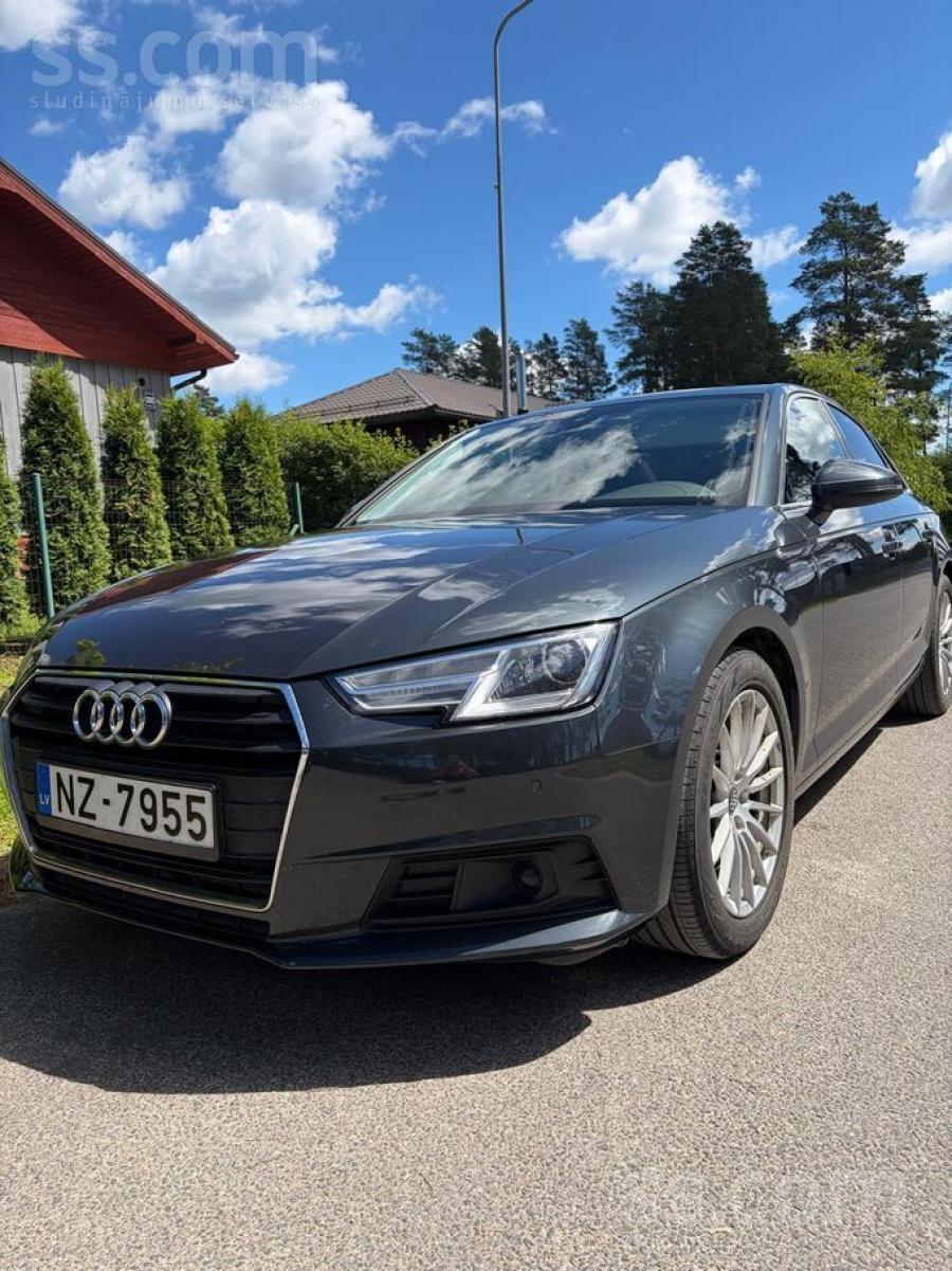 Grey Audi A4 2016 in Riga, with an engine capacity of 2.00 L and mileage of 177 thousand km for 14500 €, photo 6 on AUTOMOTO.COM.LV