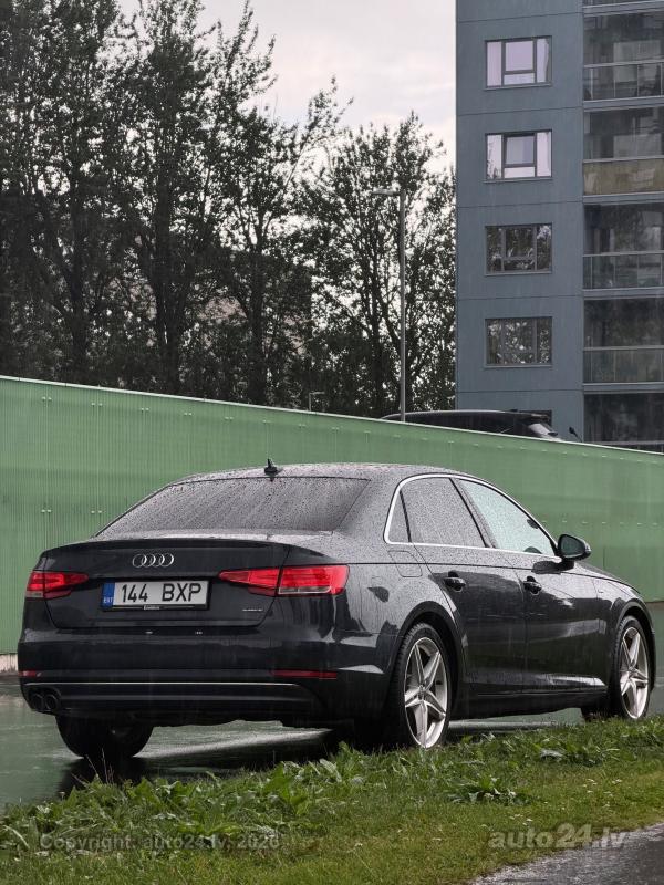 Grey Audi A4 2016 in Tallinn, with an engine capacity of 2.00 L and mileage of 202 thousand km for 17900 €, photo 4 on AUTOMOTO.COM.LV