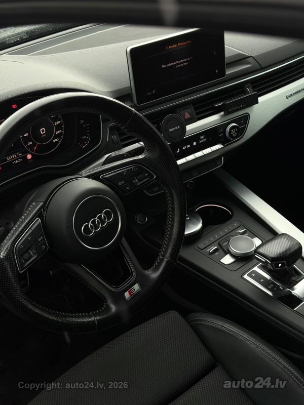 Grey Audi A4 2016 in Tallinn, with an engine capacity of 2.00 L and mileage of 202 thousand km for 17900 €, photo 5 on AUTOMOTO.COM.LV