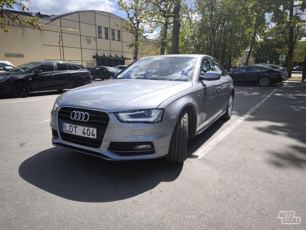 Grey Audi A4 2016 in Kaunas, with an engine capacity of 2.00 L and mileage of 87 thousand km for 10100 €, photo 1 on AUTOMOTO.COM.LV