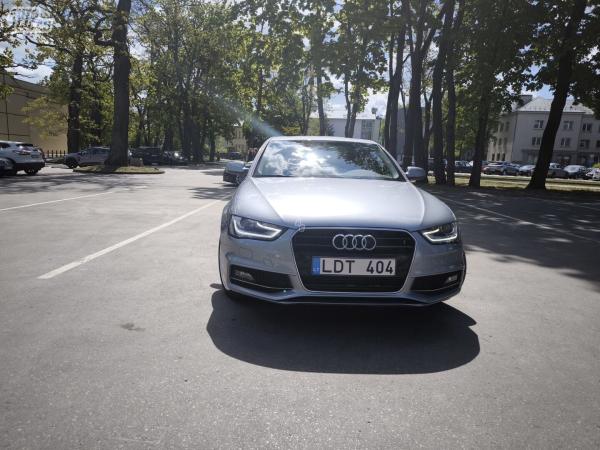 Grey Audi A4 2016 in Kaunas, with an engine capacity of 2.00 L and mileage of 87 thousand km for 10100 €, photo 3 on AUTOMOTO.COM.LV