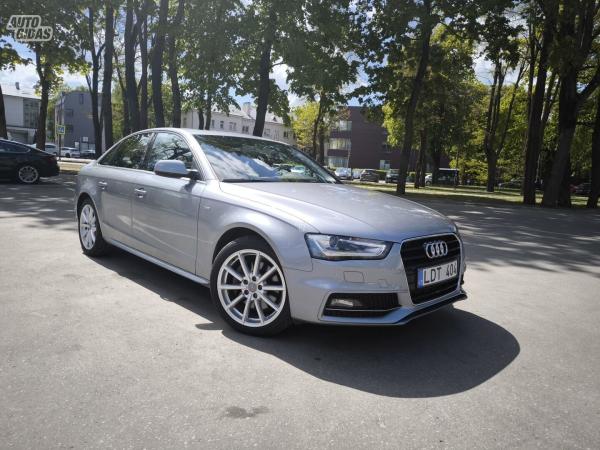 Grey Audi A4 2016 in Kaunas, with an engine capacity of 2.00 L and mileage of 87 thousand km for 10100 €, photo 4 on AUTOMOTO.COM.LV