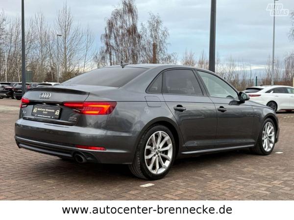 Grey Audi A4 2017 in Kaunas, with an engine capacity of 2.00 L and mileage of 48 thousand km for 26469 €, photo 4 on AUTOMOTO.COM.LV