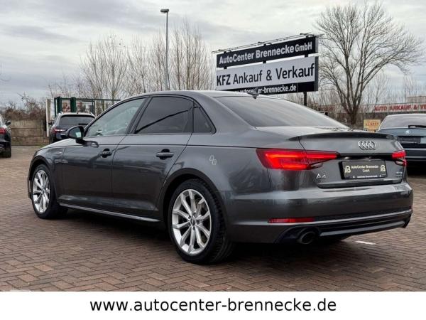 Grey Audi A4 2017 in Kaunas, with an engine capacity of 2.00 L and mileage of 48 thousand km for 26469 €, photo 6 on AUTOMOTO.COM.LV