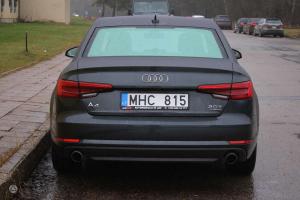 Grey Audi A4 2017 in Vilnius, with an engine capacity of 1.98 L and mileage of 125 thousand km for 8500 €, photo  on AUTOMOTO.COM.LV