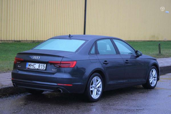Pelēks Audi A4 2017 Viļņa, ar dzinēja tilpumu 1.98 L un nobraukumu 125 tūkst. km par 8500 €, foto 2 vietnē AUTOMOTO.COM.LV