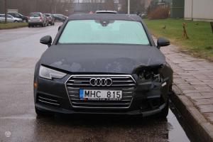 Pelēks Audi A4 2017 Viļņa, ar dzinēja tilpumu 1.98 L un nobraukumu 125 tūkst. km par 8500 €, foto 5 vietnē AUTOMOTO.COM.LV
