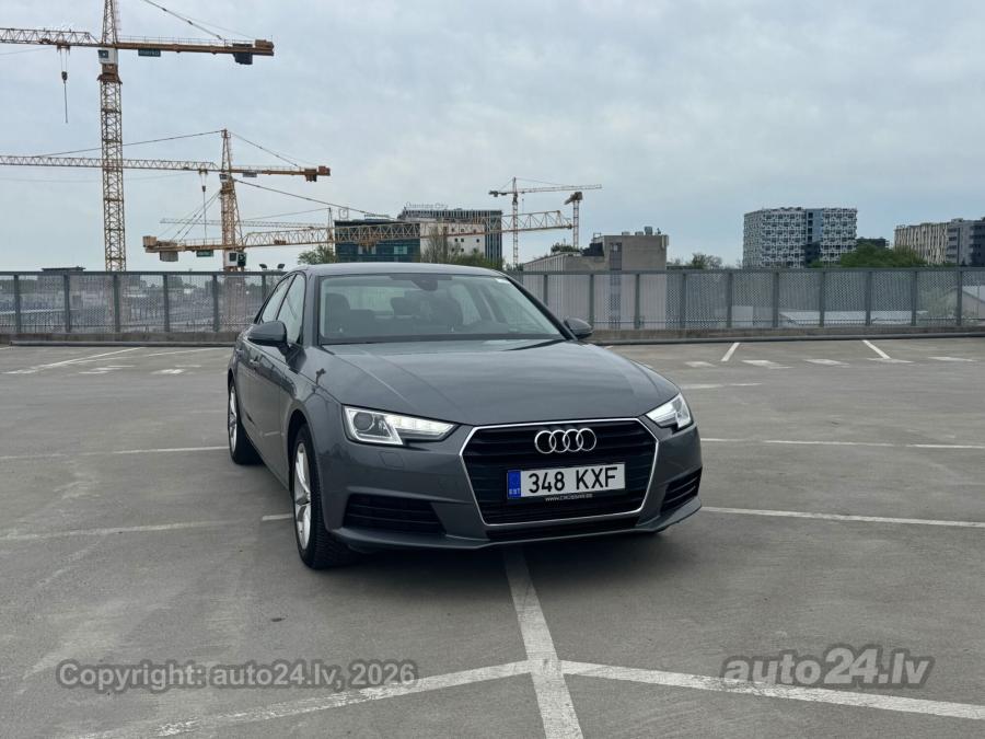 Grey Audi A4 2017 in Tallinn, with an engine capacity of 2.00 L and mileage of 118 thousand km for 17500 €, photo 1 on AUTOMOTO.COM.LV