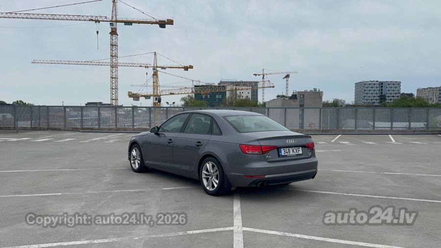 Grey Audi A4 2017 in Tallinn, with an engine capacity of 2.00 L and mileage of 118 thousand km for 17500 €, photo 5 on AUTOMOTO.COM.LV