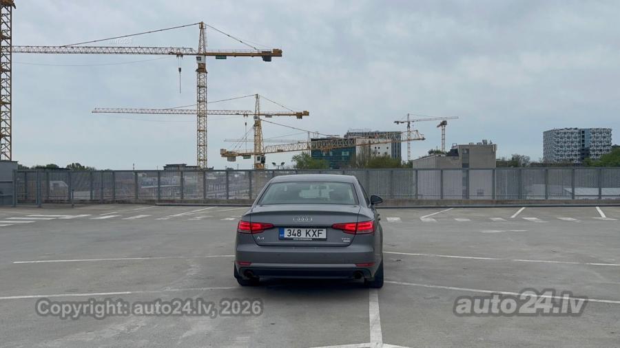 Grey Audi A4 2017 in Tallinn, with an engine capacity of 2.00 L and mileage of 118 thousand km for 17500 €, photo 6 on AUTOMOTO.COM.LV