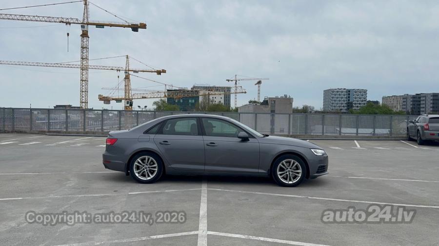 Grey Audi A4 2017 in Tallinn, with an engine capacity of 2.00 L and mileage of 118 thousand km for 17500 €, photo 8 on AUTOMOTO.COM.LV