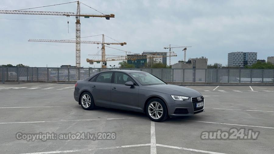 Grey Audi A4 2017 in Tallinn, with an engine capacity of 2.00 L and mileage of 118 thousand km for 17500 €, photo 9 on AUTOMOTO.COM.LV