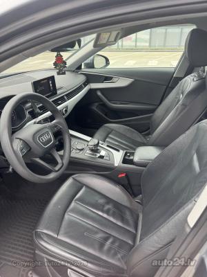 Grey Audi A4 2017 in Tallinn, with an engine capacity of 2.00 L and mileage of 118 thousand km for 17500 €, photo 10 on AUTOMOTO.COM.LV