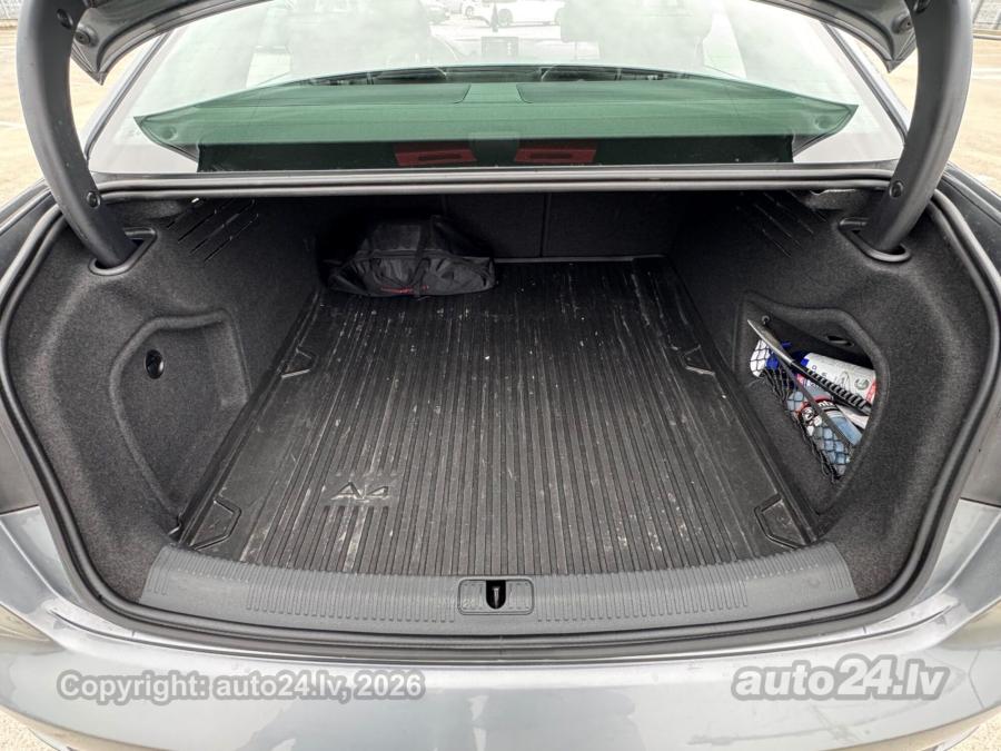 Grey Audi A4 2017 in Tallinn, with an engine capacity of 2.00 L and mileage of 118 thousand km for 17500 €, photo 13 on AUTOMOTO.COM.LV