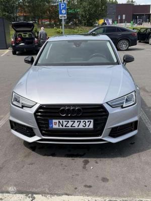 Grey Audi A4 2017 in Vilnius, with an engine capacity of 2.00 L and mileage of 115 thousand km for 16900 €, photo 3 on AUTOMOTO.COM.LV