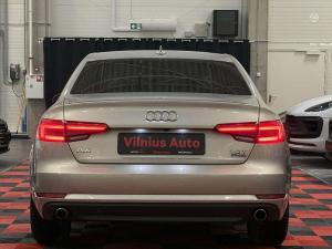 Grey Audi A4 2017 in Vilnius, with an engine capacity of 1.98 L and mileage of 98 thousand km for 15990 €, photo 6 on AUTOMOTO.COM.LV