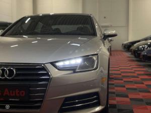 Grey Audi A4 2017 in Vilnius, with an engine capacity of 1.98 L and mileage of 98 thousand km for 15990 €, photo 8 on AUTOMOTO.COM.LV