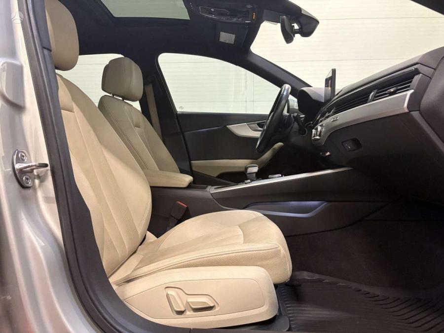 Grey Audi A4 2017 in Vilnius, with an engine capacity of 1.98 L and mileage of 98 thousand km for 15990 €, photo 18 on AUTOMOTO.COM.LV