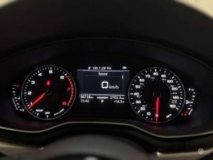 Grey Audi A4 2017 in Vilnius, with an engine capacity of 1.98 L and mileage of 98 thousand km for 15990 €, photo 23 on AUTOMOTO.COM.LV