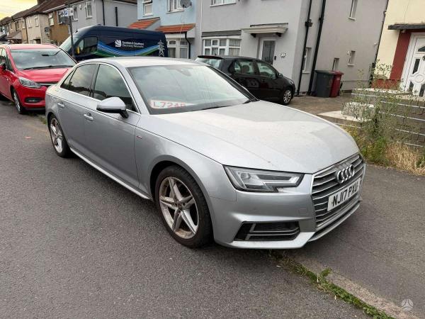 Grey Audi A4 2017 in Siauliai, with an engine capacity of 1.97 L and mileage of 200 thousand km for 5999 €, photo 1 on AUTOMOTO.COM.LV