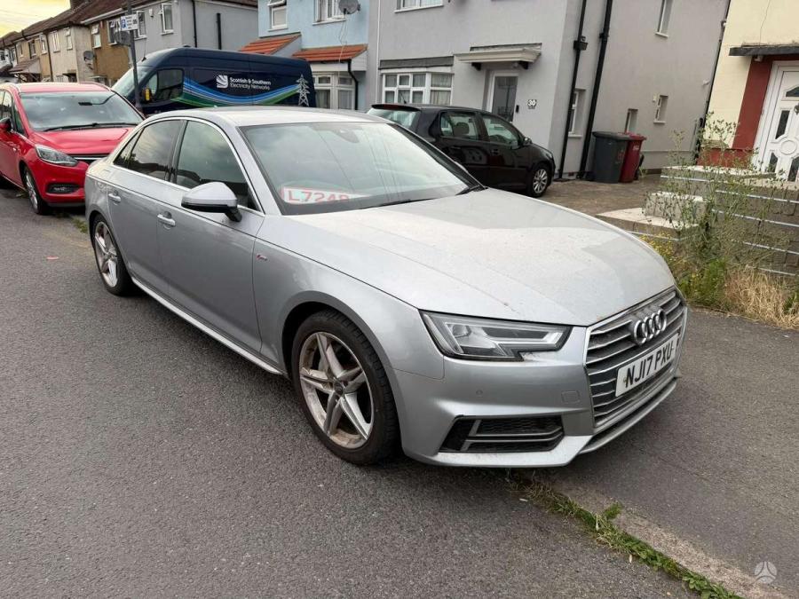 Pelēks Audi A4 2017 Šauļi, ar dzinēja tilpumu 1.97 L un nobraukumu 200 tūkst. km par 5999 €, foto 1 vietnē AUTOMOTO.COM.LV