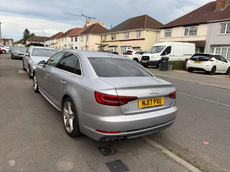 Pelēks Audi A4 2017 Šauļi, ar dzinēja tilpumu 1.97 L un nobraukumu 200 tūkst. km par 5999 €, foto 4 vietnē AUTOMOTO.COM.LV