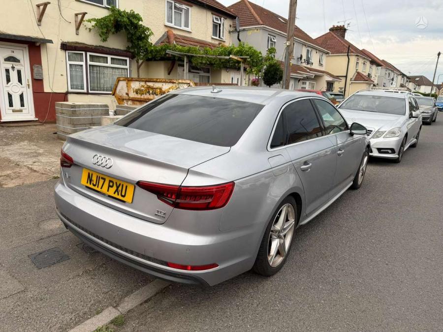 Pelēks Audi A4 2017 Šauļi, ar dzinēja tilpumu 1.97 L un nobraukumu 200 tūkst. km par 5999 €, foto 5 vietnē AUTOMOTO.COM.LV