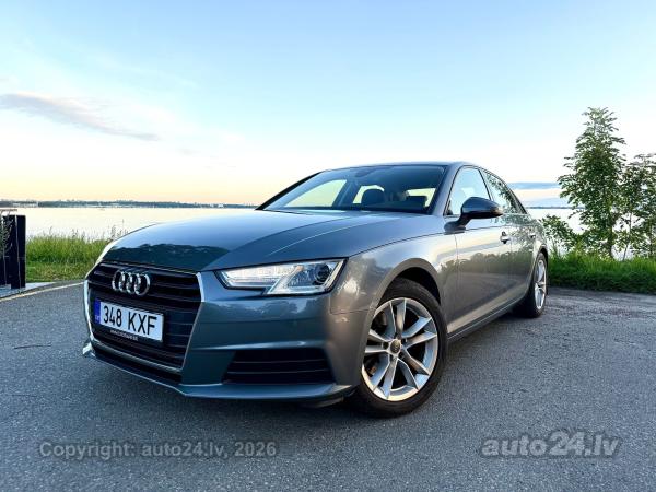 Grey Audi A4 2017 in Tallinn, with an engine capacity of 2.00 L and mileage of 121 thousand km for 16500 €, photo 1 on AUTOMOTO.COM.LV