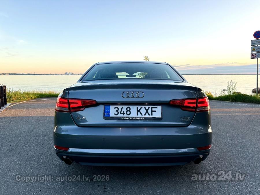Grey Audi A4 2017 in Tallinn, with an engine capacity of 2.00 L and mileage of 121 thousand km for 16500 €, photo 6 on AUTOMOTO.COM.LV