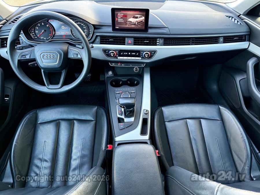 Grey Audi A4 2017 in Tallinn, with an engine capacity of 2.00 L and mileage of 121 thousand km for 16500 €, photo 10 on AUTOMOTO.COM.LV