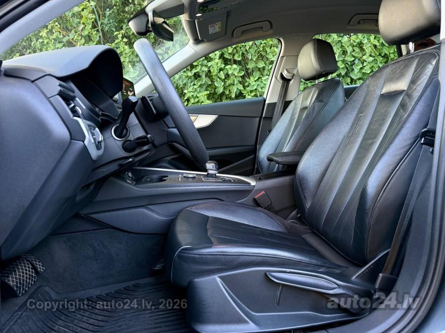 Grey Audi A4 2017 in Tallinn, with an engine capacity of 2.00 L and mileage of 121 thousand km for 16500 €, photo 13 on AUTOMOTO.COM.LV