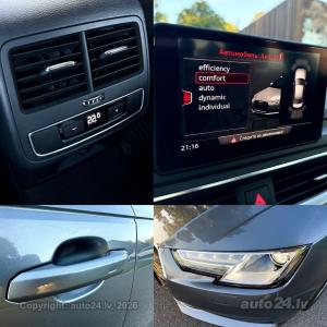 Grey Audi A4 2017 in Tallinn, with an engine capacity of 2.00 L and mileage of 121 thousand km for 16500 €, photo 14 on AUTOMOTO.COM.LV