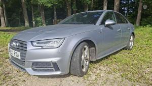 Pelēks Audi A4 2017 Šauļi, ar dzinēja tilpumu 1.97 L un nobraukumu 195 tūkst. km par 5299 €, foto 4 vietnē AUTOMOTO.COM.LV