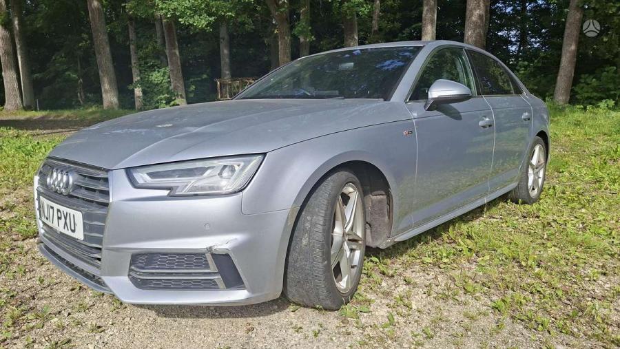 Pelēks Audi A4 2017 Šauļi, ar dzinēja tilpumu 1.97 L un nobraukumu 195 tūkst. km par 5299 €, foto 4 vietnē AUTOMOTO.COM.LV