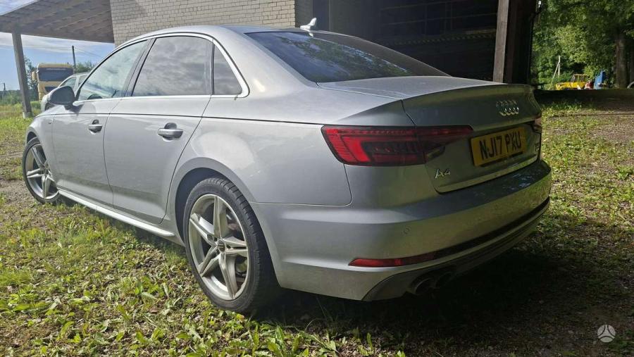 Pelēks Audi A4 2017 Šauļi, ar dzinēja tilpumu 1.97 L un nobraukumu 195 tūkst. km par 5299 €, foto 5 vietnē AUTOMOTO.COM.LV