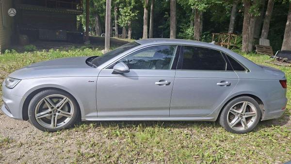 Grey Audi A4 2017 in Siauliai, with an engine capacity of 1.97 L and mileage of 195 thousand km for 5299 €, photo 7 on AUTOMOTO.COM.LV