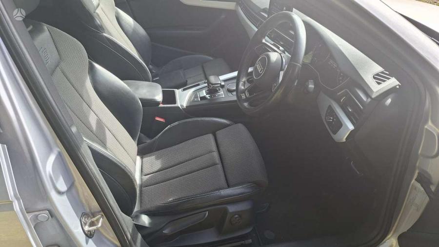 Pelēks Audi A4 2017 Šauļi, ar dzinēja tilpumu 1.97 L un nobraukumu 195 tūkst. km par 5299 €, foto 10 vietnē AUTOMOTO.COM.LV