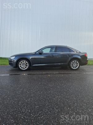 Pelēks Audi A4 2017 Rīga, ar dzinēja tilpumu 1.40 L un nobraukumu 164 tūkst. km par 15100 €, foto  vietnē AUTOMOTO.COM.LV