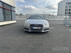 Pelēks Audi A4 2017 Rīga, ar dzinēja tilpumu 1.40 L un nobraukumu 220 tūkst. km par 14690 €, foto 3 vietnē AUTOMOTO.COM.LV