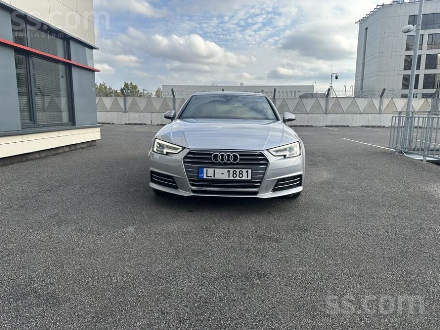 Pelēks Audi A4 2017 Rīga, ar dzinēja tilpumu 1.40 L un nobraukumu 220 tūkst. km par 14690 €, foto 3 vietnē AUTOMOTO.COM.LV