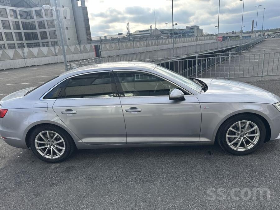 Pelēks Audi A4 2017 Rīga, ar dzinēja tilpumu 1.40 L un nobraukumu 220 tūkst. km par 14690 €, foto 5 vietnē AUTOMOTO.COM.LV