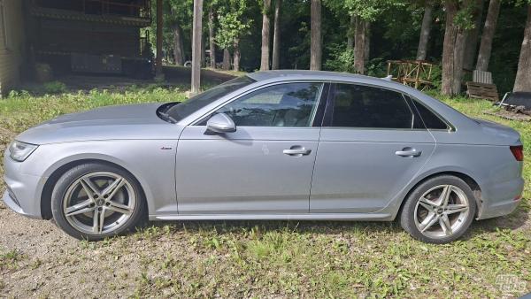 Pelēks Audi A4 2017 Šauļi, ar dzinēja tilpumu 2.00 L un nobraukumu 200 tūkst. km par 4999 €, foto 8 vietnē AUTOMOTO.COM.LV