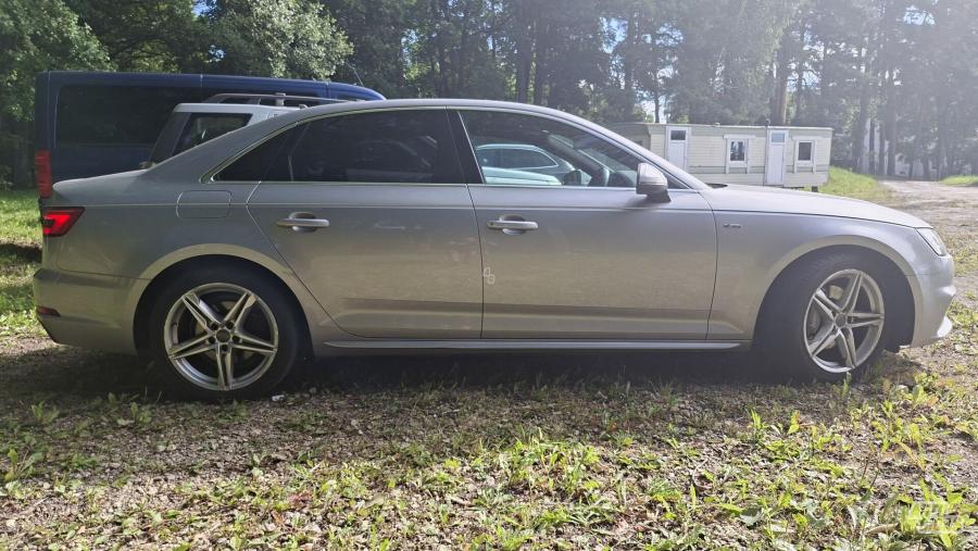 Grey Audi A4 2017 in Siauliai, with an engine capacity of 2.00 L and mileage of 200 thousand km for 4999 €, photo 9 on AUTOMOTO.COM.LV