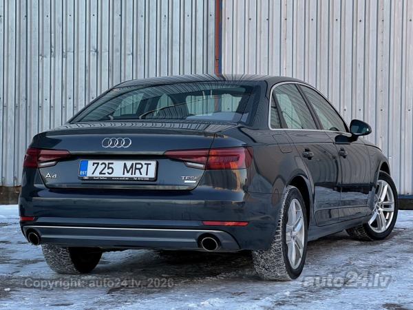 Pelēks Audi A4 2018 Tallina, ar dzinēja tilpumu 2.00 L un nobraukumu 118 tūkst. km par 16795 €, foto 2 vietnē AUTOMOTO.COM.LV