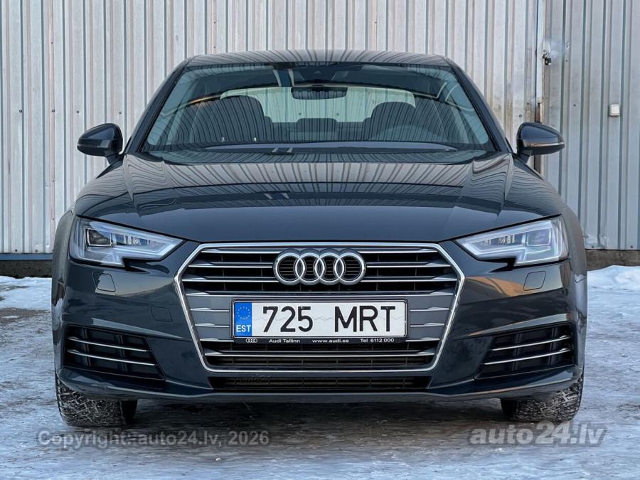 Pelēks Audi A4 2018 Tallina, ar dzinēja tilpumu 2.00 L un nobraukumu 118 tūkst. km par 16795 €, foto 5 vietnē AUTOMOTO.COM.LV