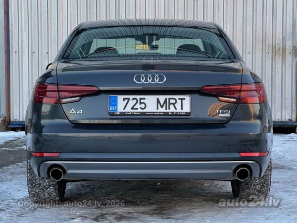 Pelēks Audi A4 2018 Tallina, ar dzinēja tilpumu 2.00 L un nobraukumu 118 tūkst. km par 16795 €, foto 6 vietnē AUTOMOTO.COM.LV