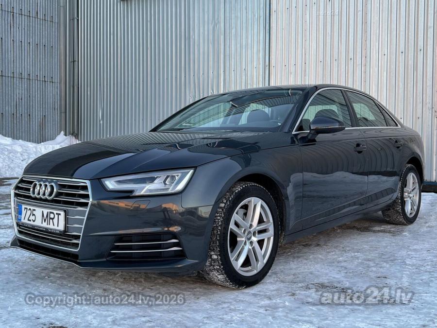 Pelēks Audi A4 2018 Tallina, ar dzinēja tilpumu 2.00 L un nobraukumu 118 tūkst. km par 16795 €, foto 7 vietnē AUTOMOTO.COM.LV