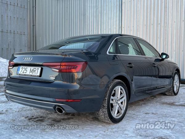 Pelēks Audi A4 2018 Tallina, ar dzinēja tilpumu 2.00 L un nobraukumu 118 tūkst. km par 16795 €, foto 8 vietnē AUTOMOTO.COM.LV